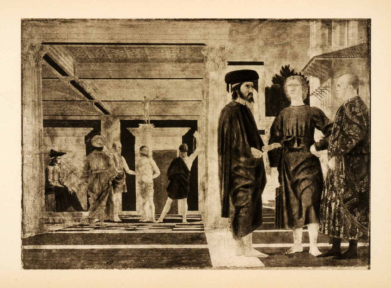 Piero Della Francesca Flagellation Of Christ Perspective