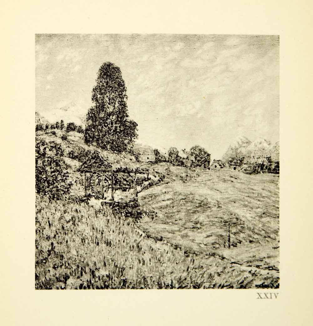 1923 Rotogravure Bright Sunny Day William Henry Singer Landscape Natur ...