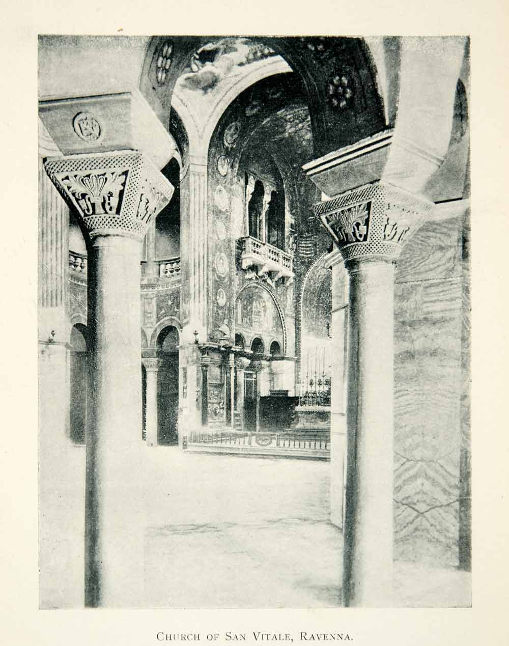 San Vitale Ravenna Drawing