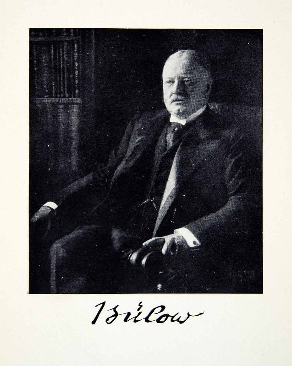 1914 Print Portrait Prince Bernhard Von Bulow German Statesman Secreta ...