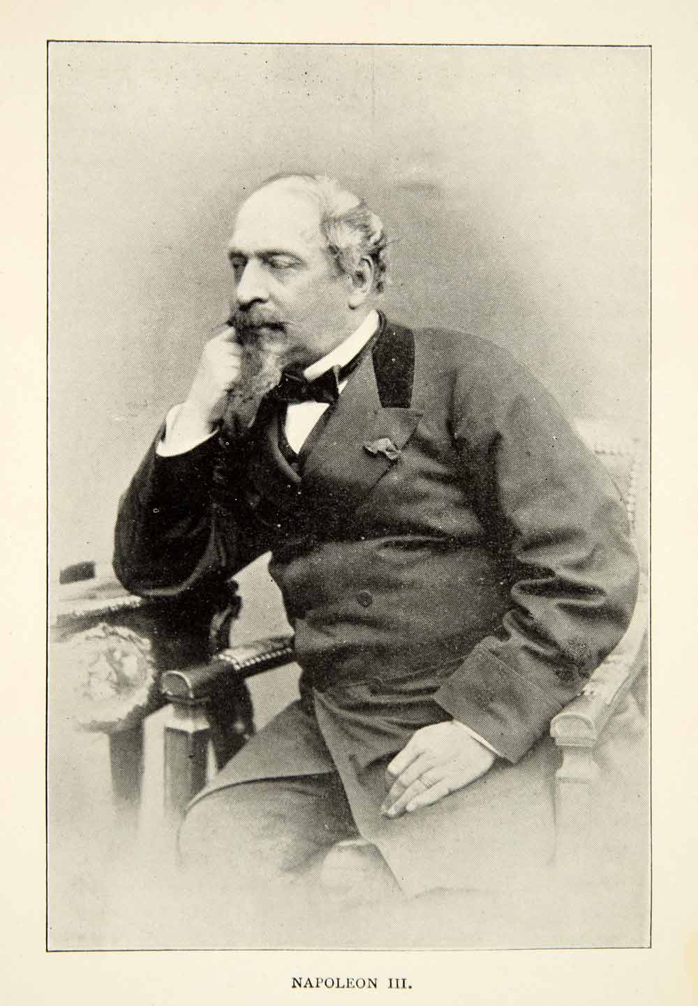 1900 Print French Second Republic Napoleon III Louis Bonaparte Preside ...