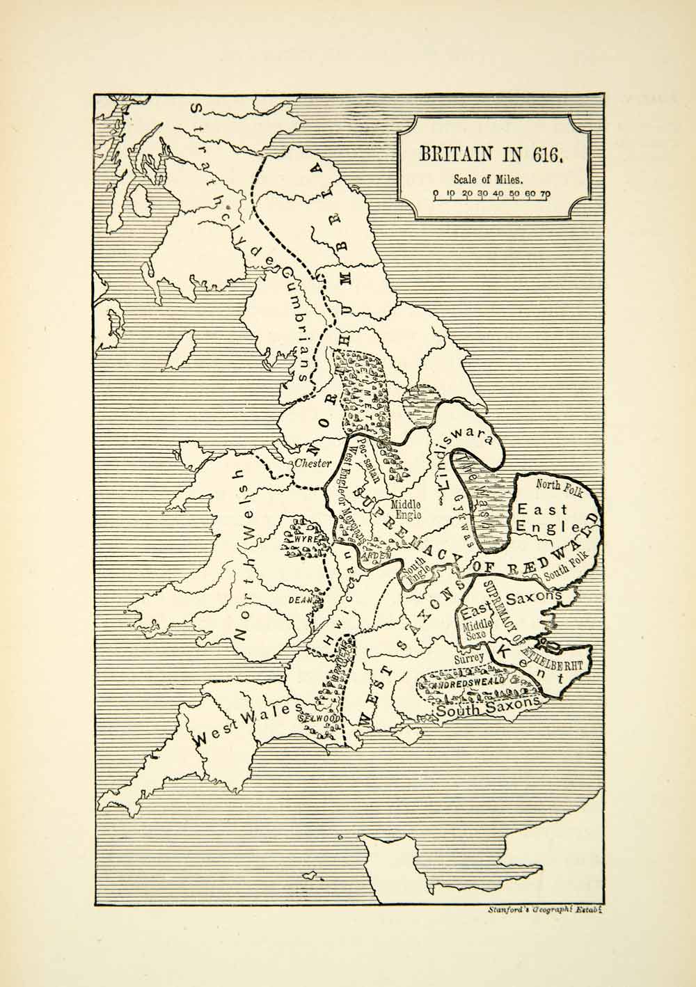 Printable Map Of Britain