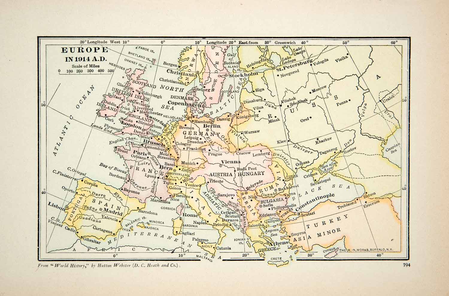 10th Century Map Of Europe Middle Ages Wikipedia