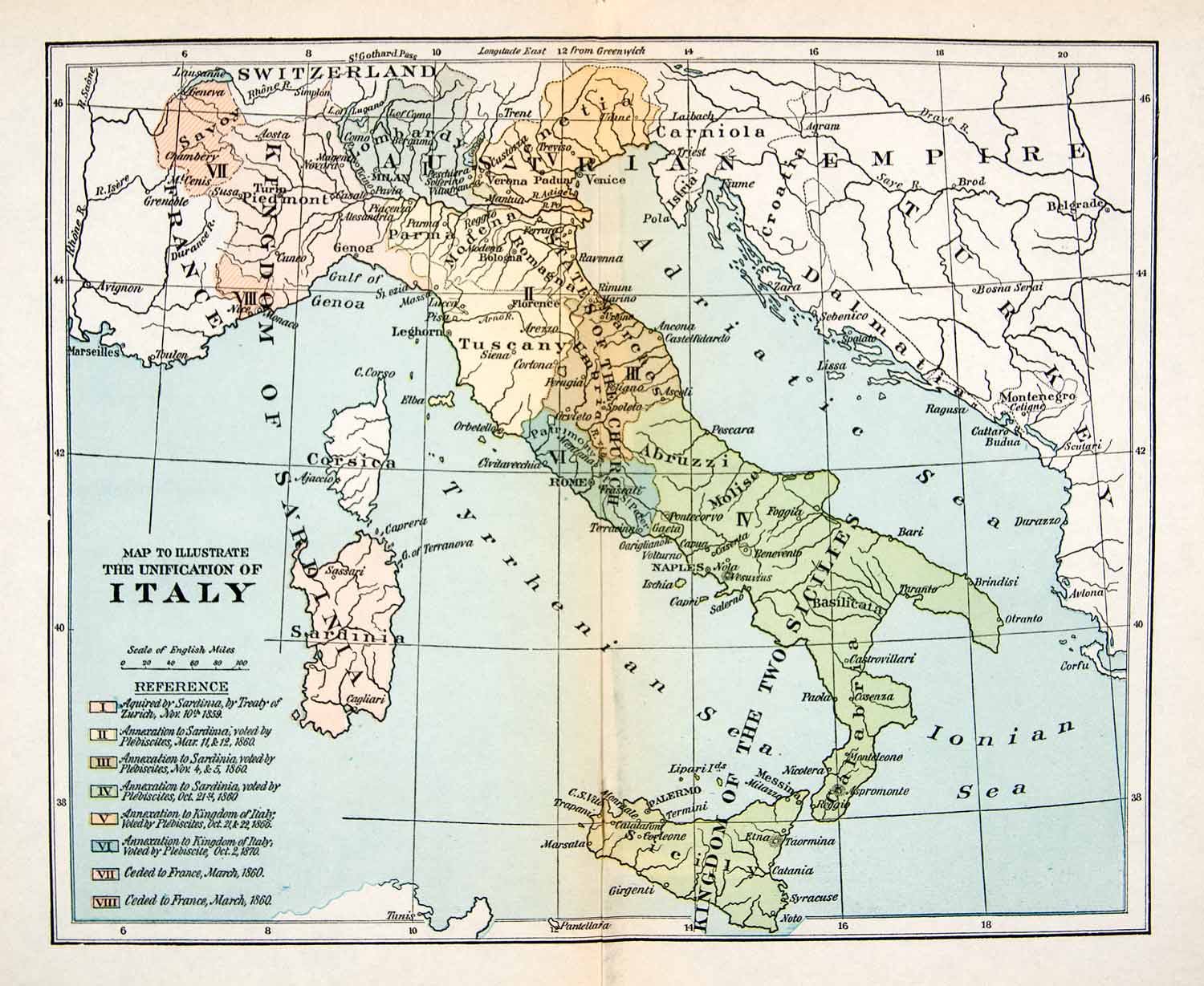 French Austrian Sardinia Battle Of Palestro, ITALY 1910 France