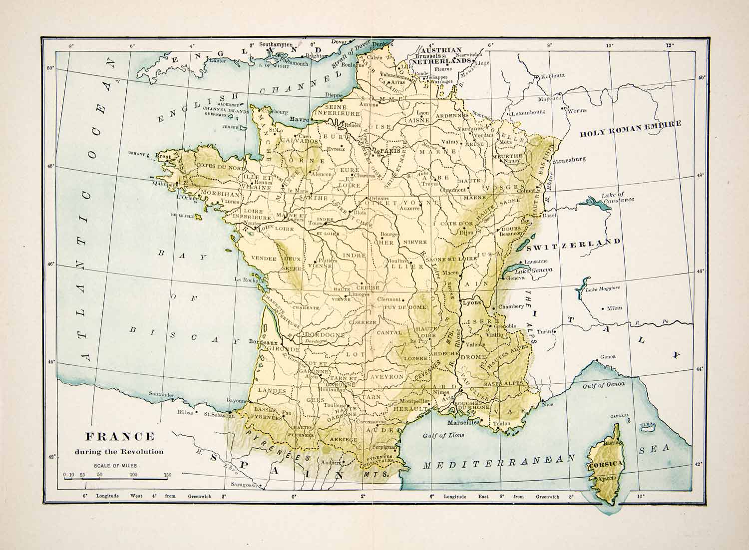 Dijon France Map Gray Vintage Map Of Dijon Downtown France Our