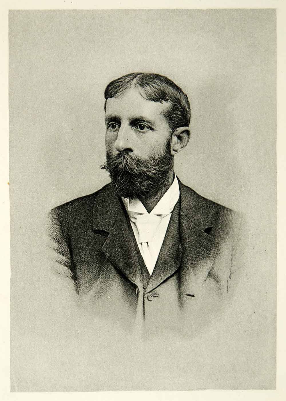 1896 Photogravure Edwin Lord Weeks Portrait American Artist Painter XG ...