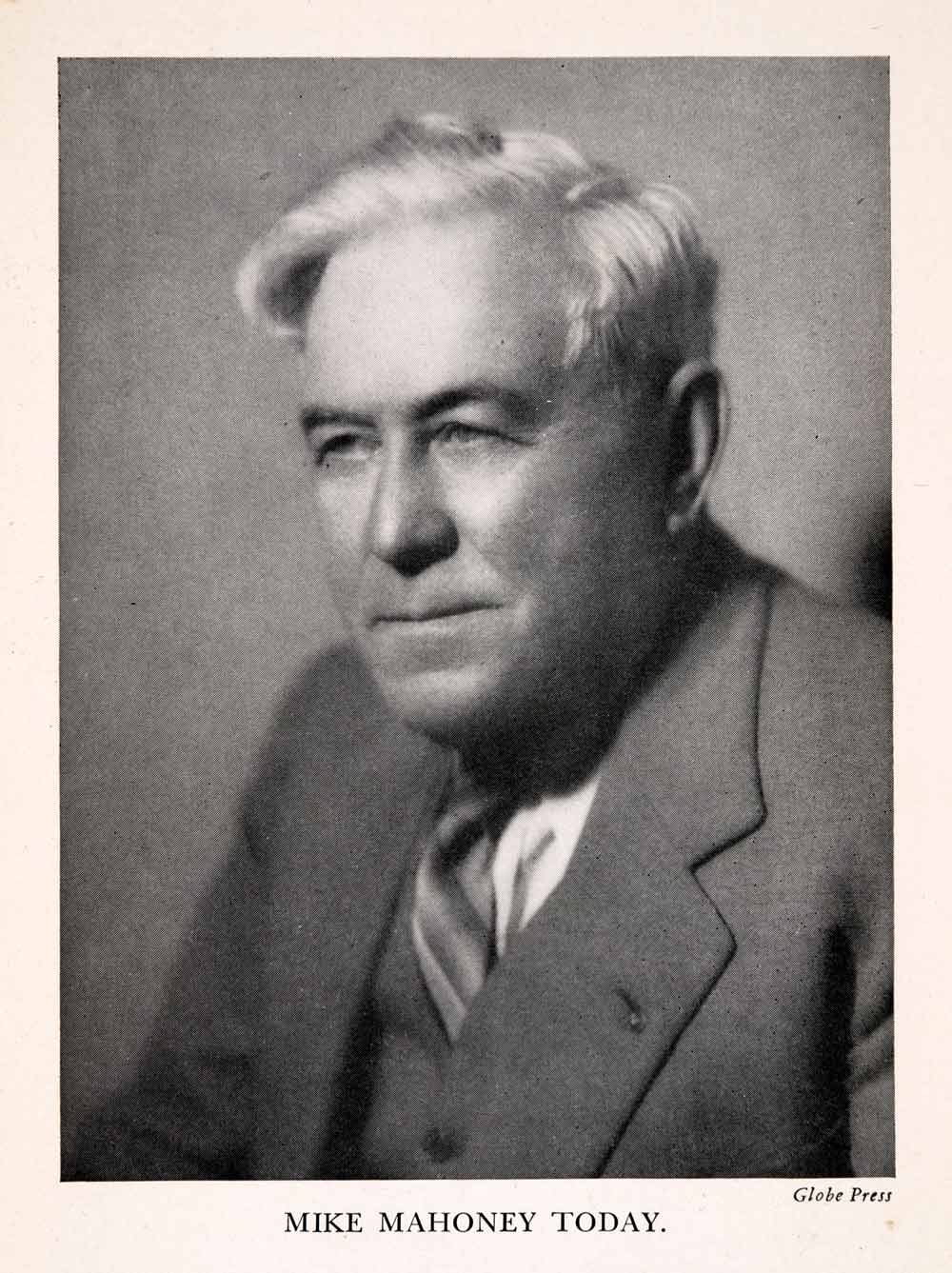 1943 Halftone Print Klondike Mike Mahoney Costume Portrait Alaska Mush ...