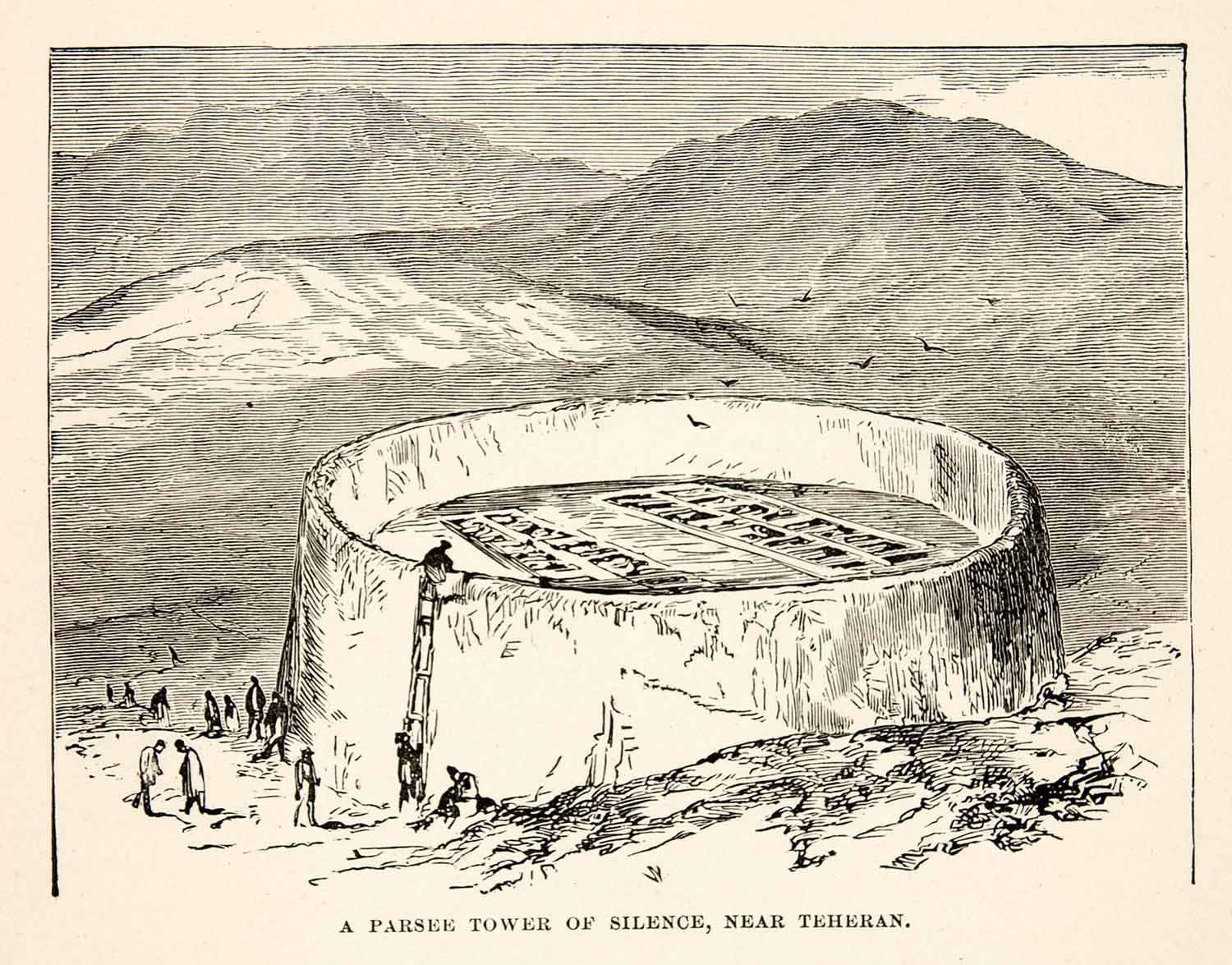 Dakhma Tower Of Silence