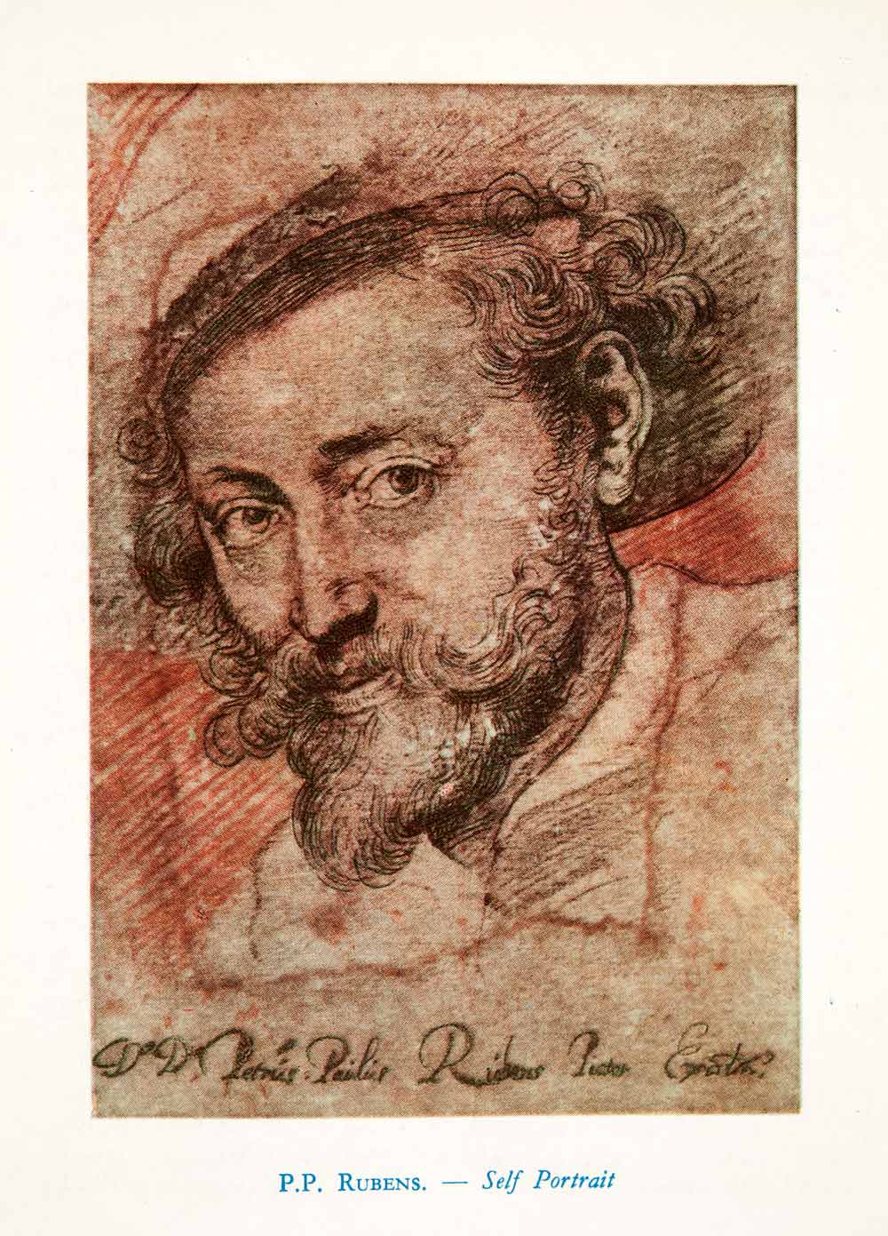 Peter Paul Rubens Self Portrait