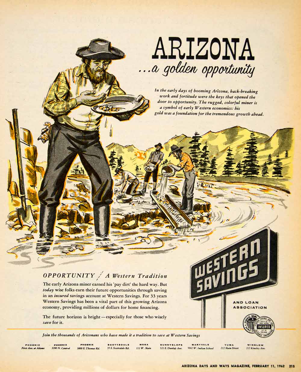 Gold Rush Advertisement