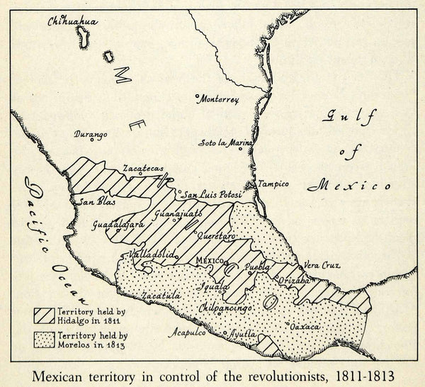 Miguel Hidalgo Map Miguel Hidalgo Vector Images | Depositphotos