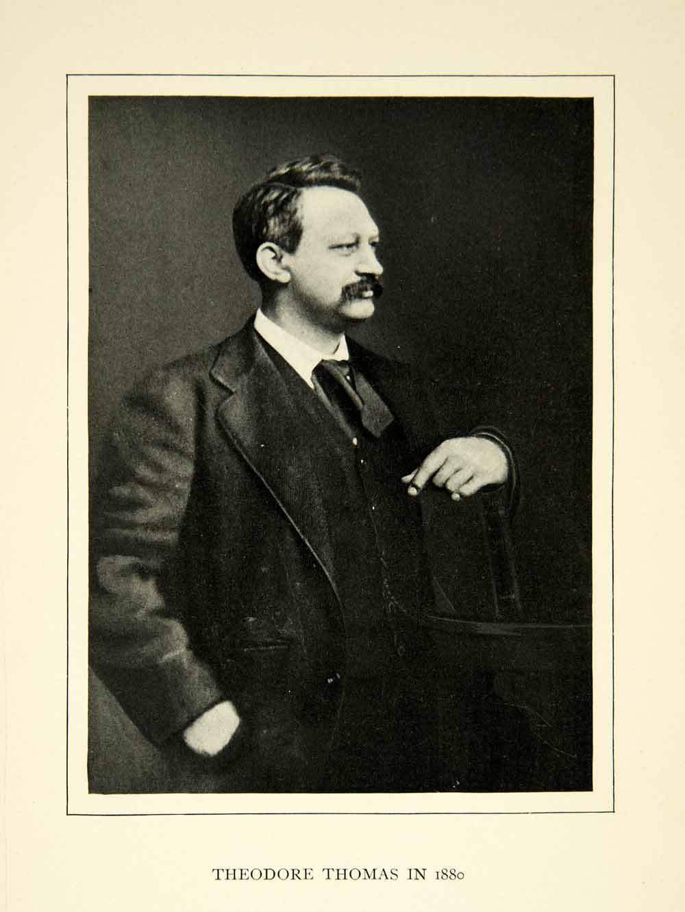 1905 Print Theodore Thomas Portrait Conductor Chicago Symphony Orchest ...