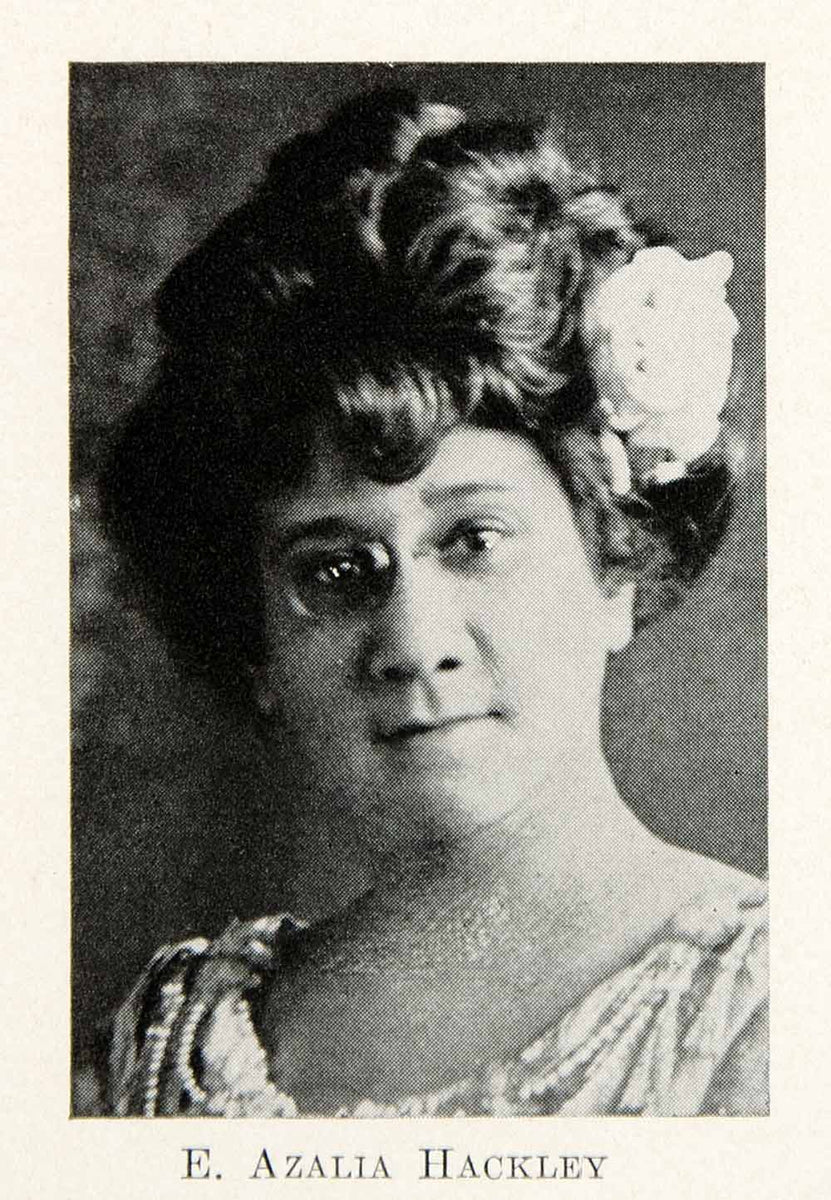 1936 Print E Azalia Hackely African American Singer Social Activist XM ...