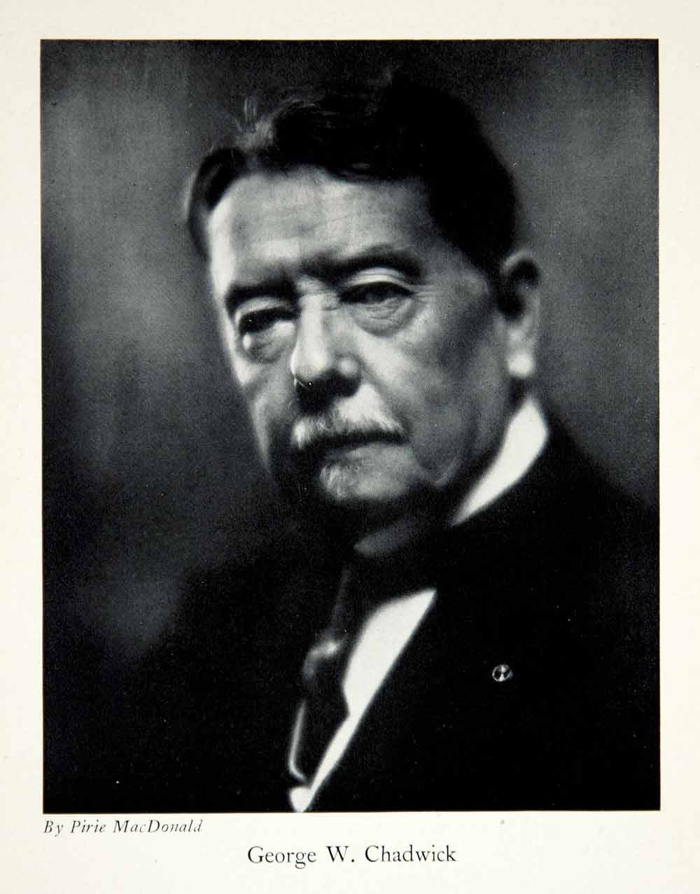 1941 Print George Whitefield Chadwick Portrait Music Composer New Engl ...