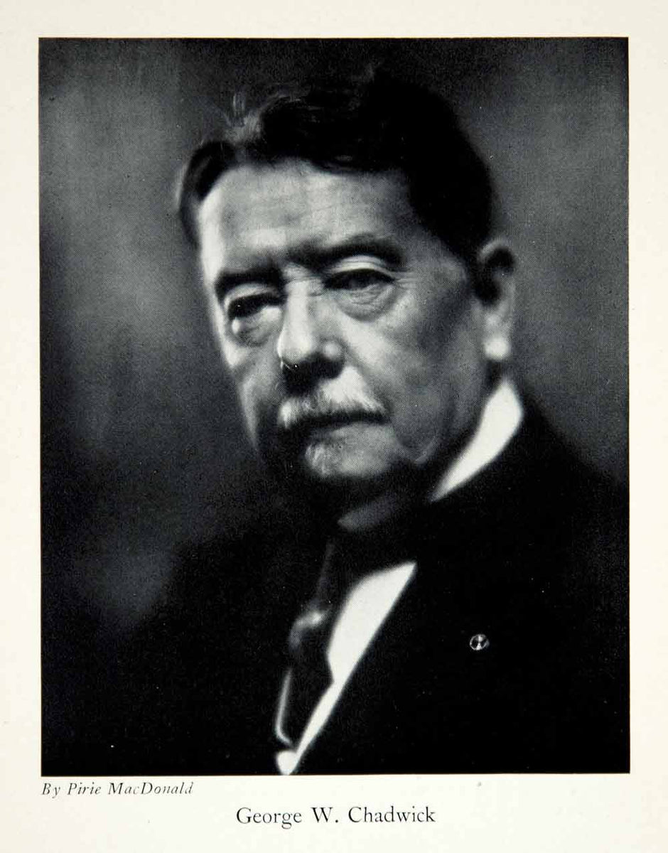 1941 Print George Whitefield Chadwick Portrait Music Composer New Engl ...