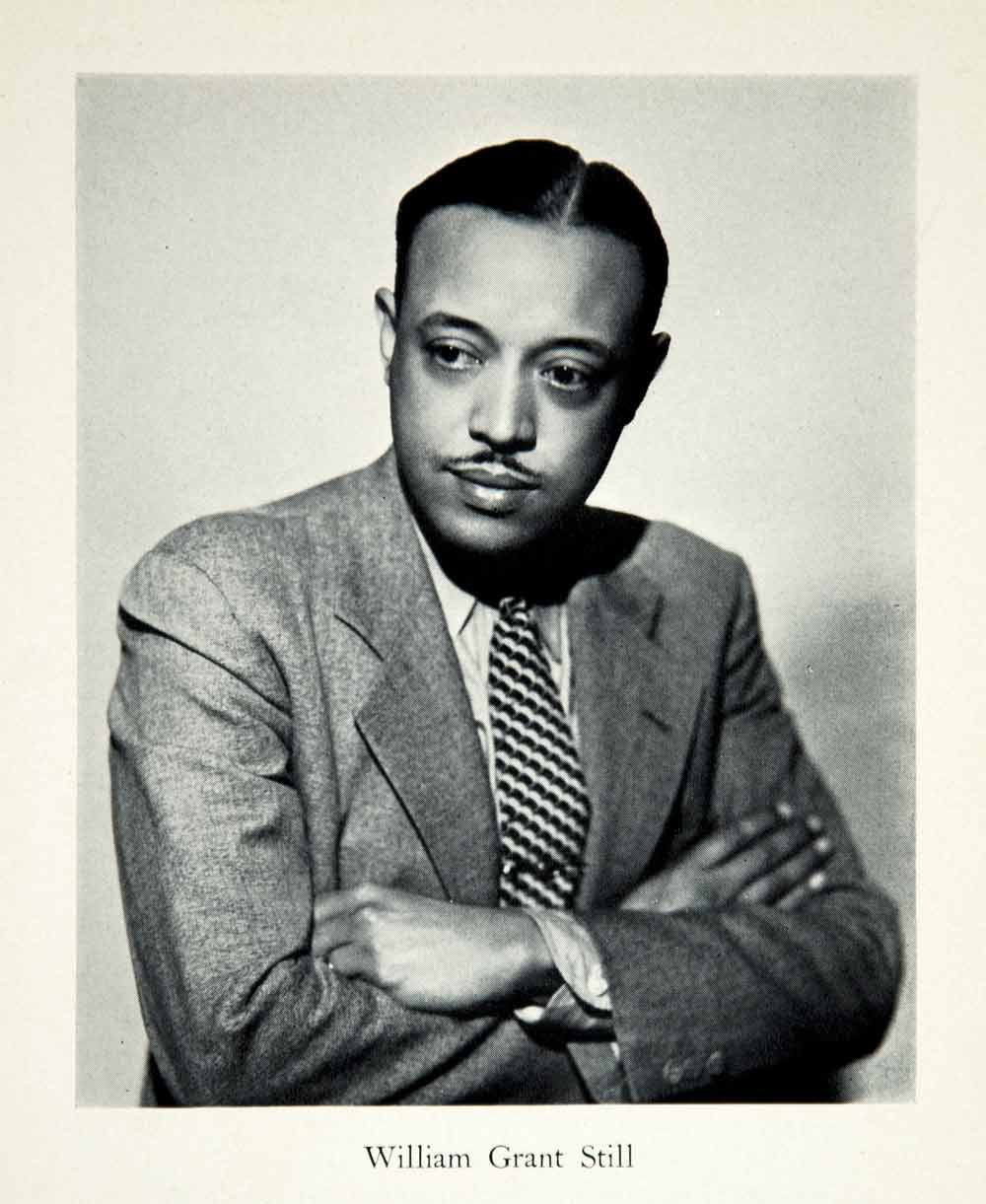 1941 Print William Grant Still Portrait Classical Music Composer Black ...