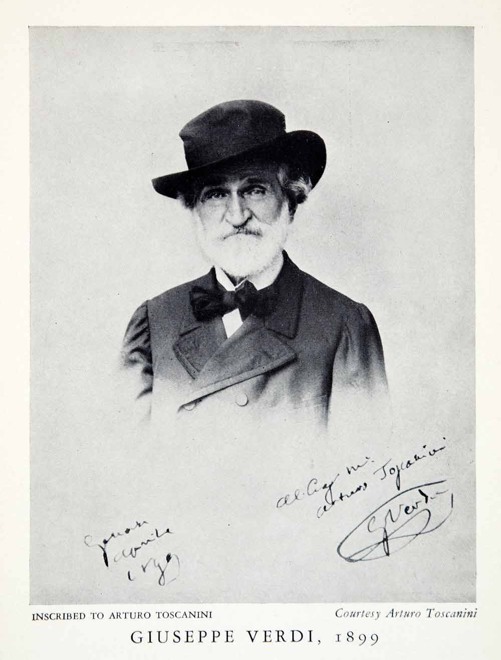 Giuseppe Verdi Signature