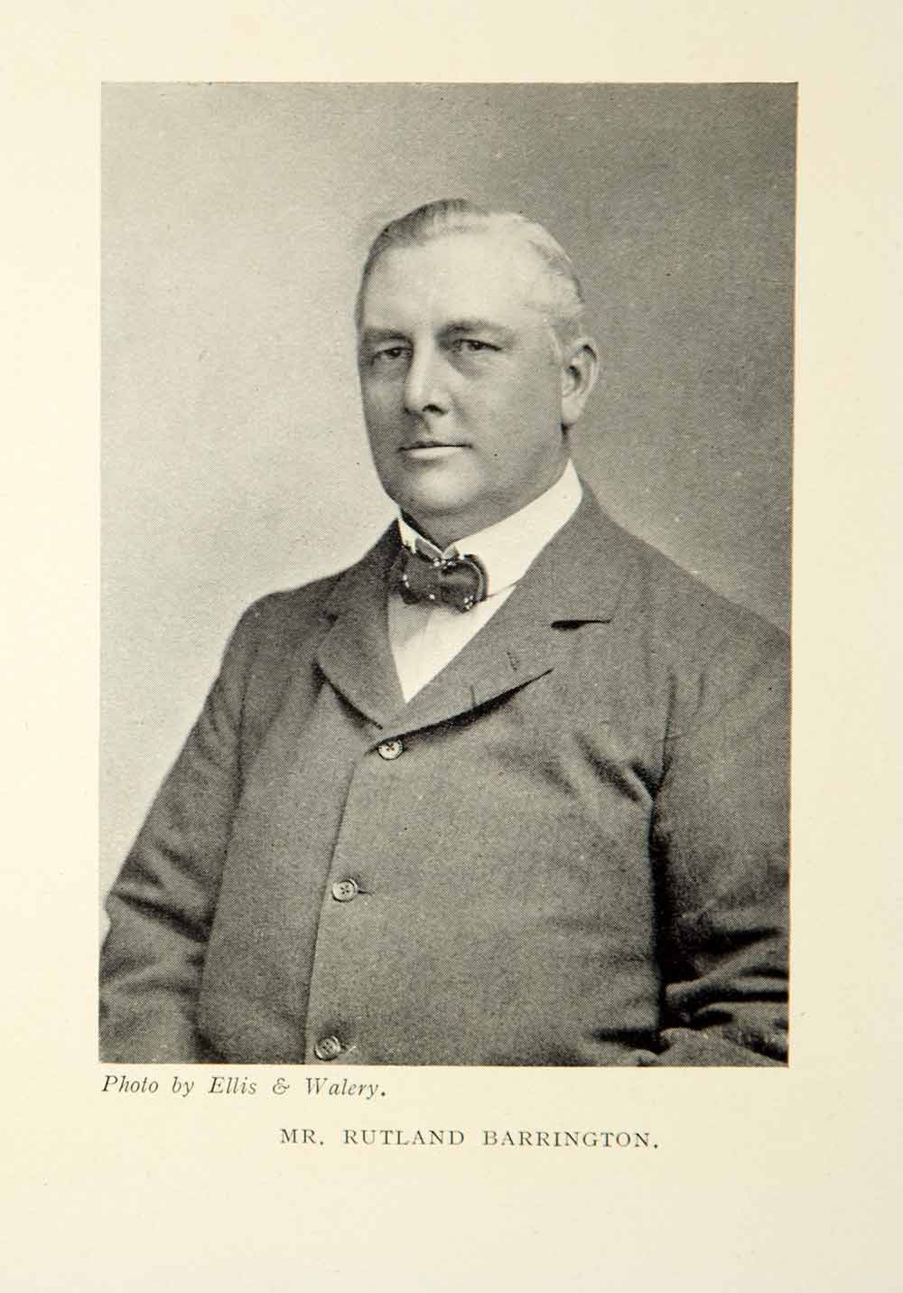 1914 Print Portrait Rutland Barrington English Actor Singer Comedian O ...