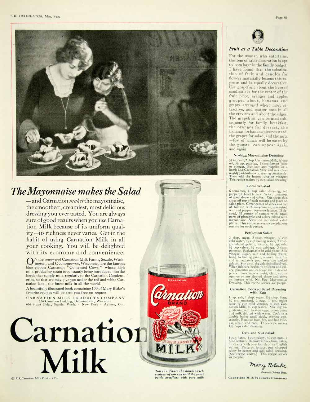 Carnation Evaporated Milk Vintage