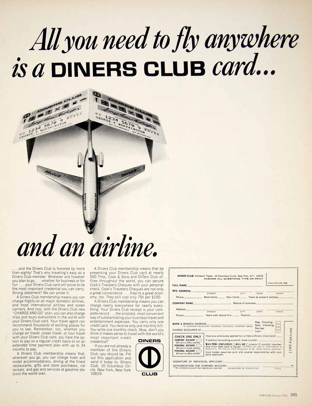 Diners Club Ad