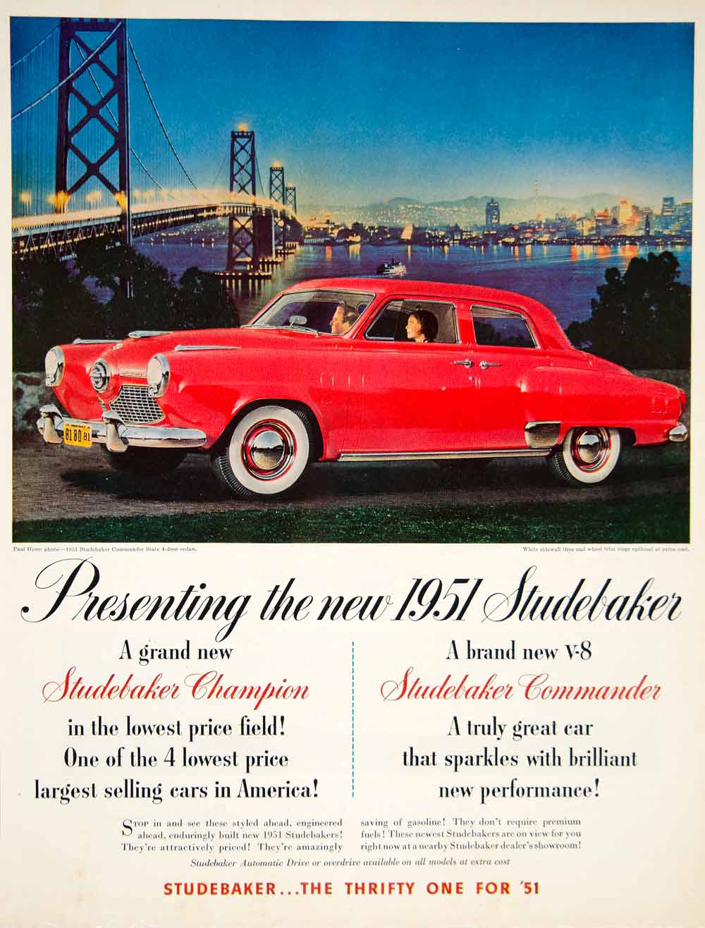1950s Automobile Advertisement