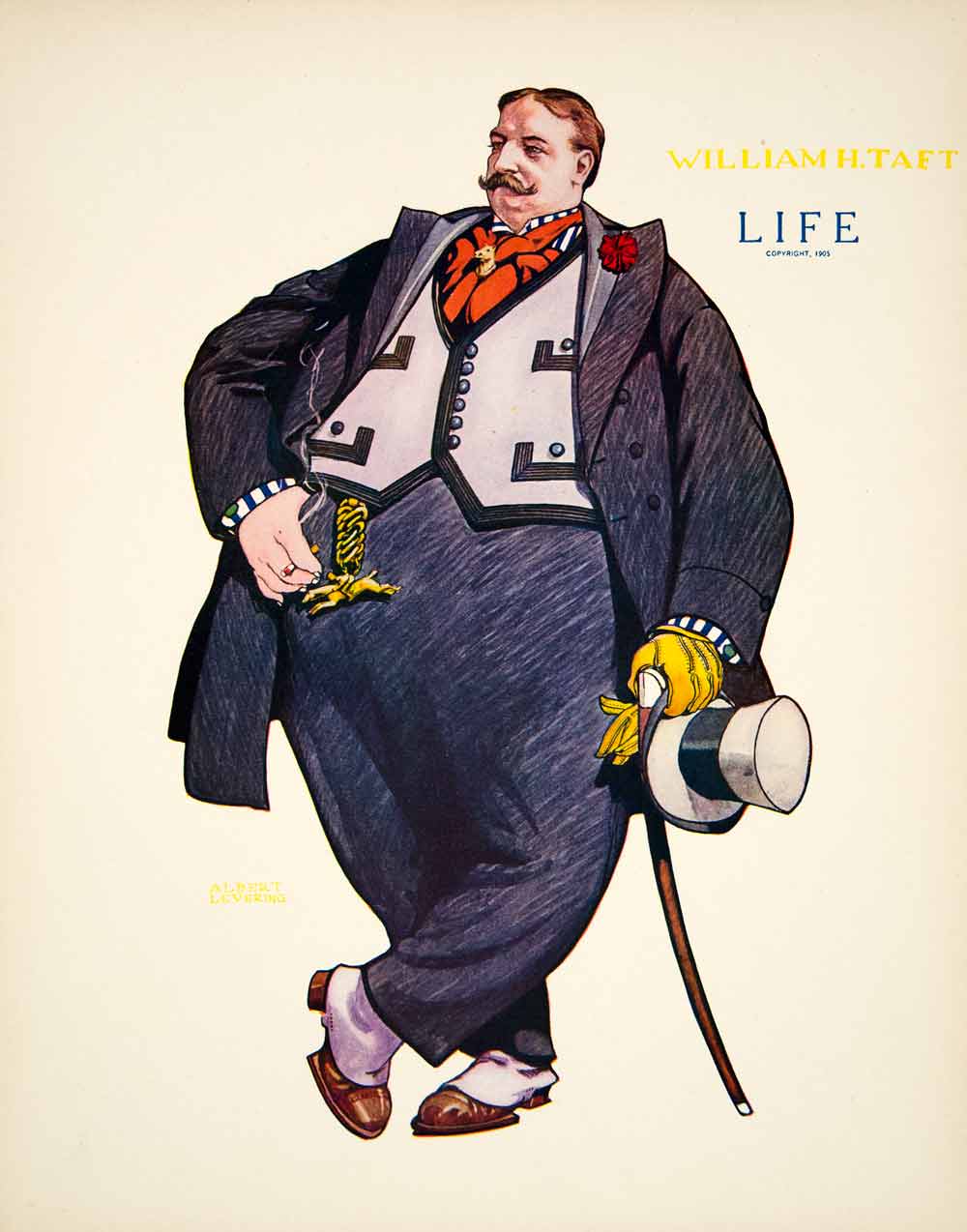 William Howard Taft In Color