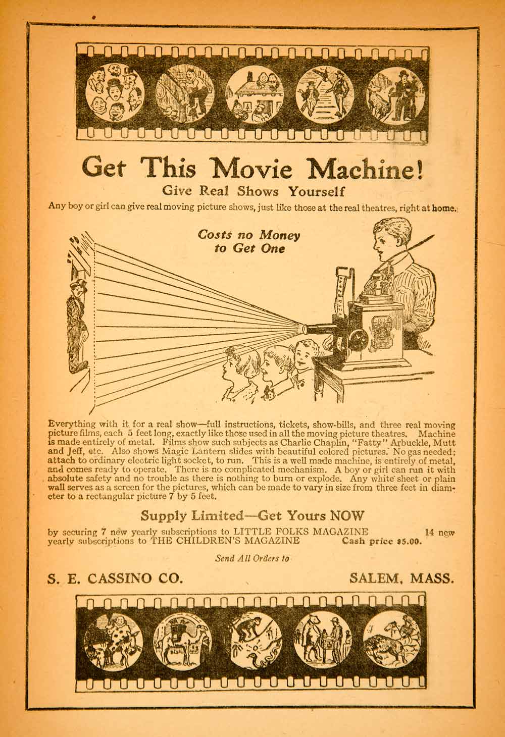Motion Pictures 1920s