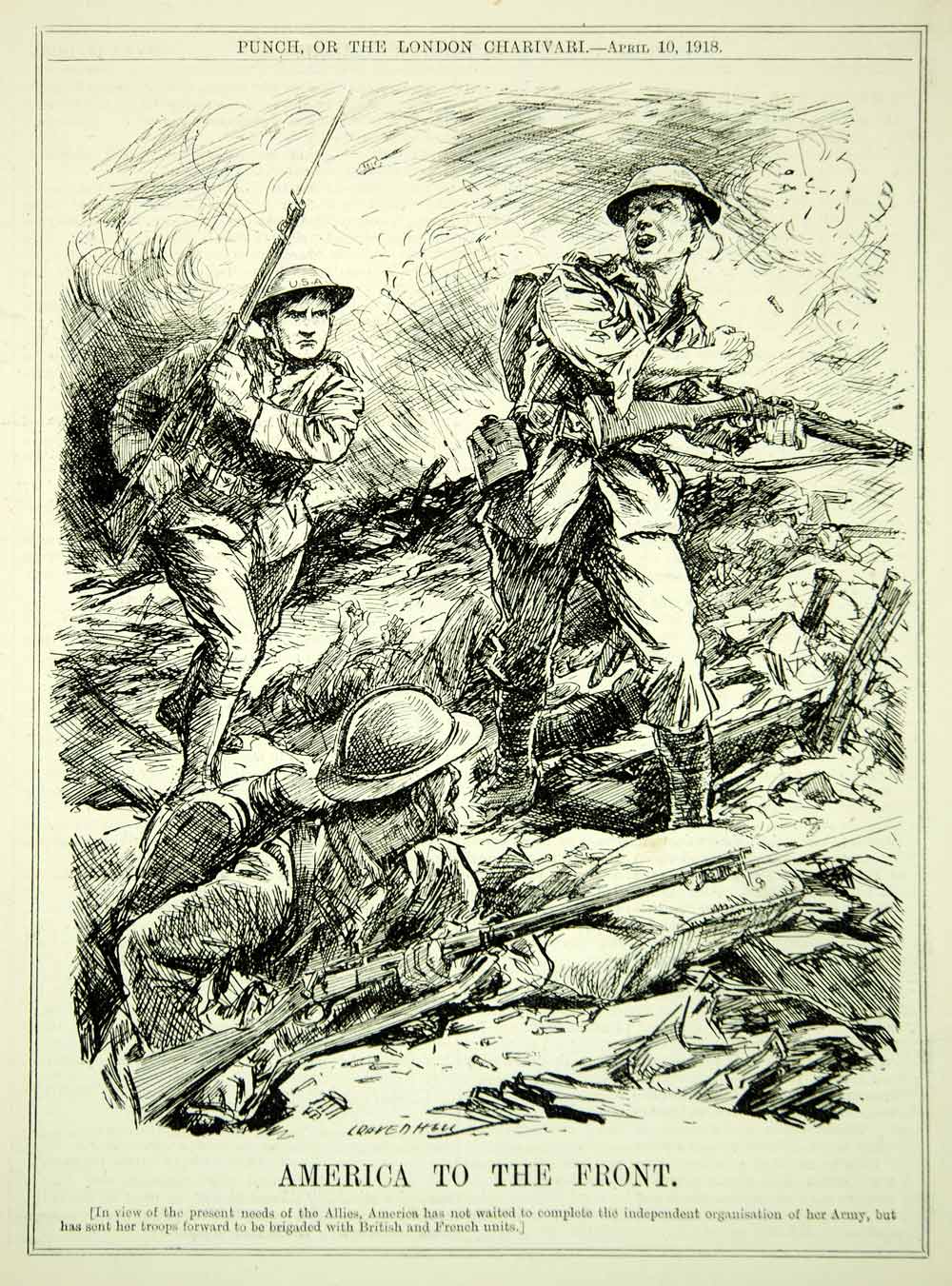 Alliances In World War 1 Drawing