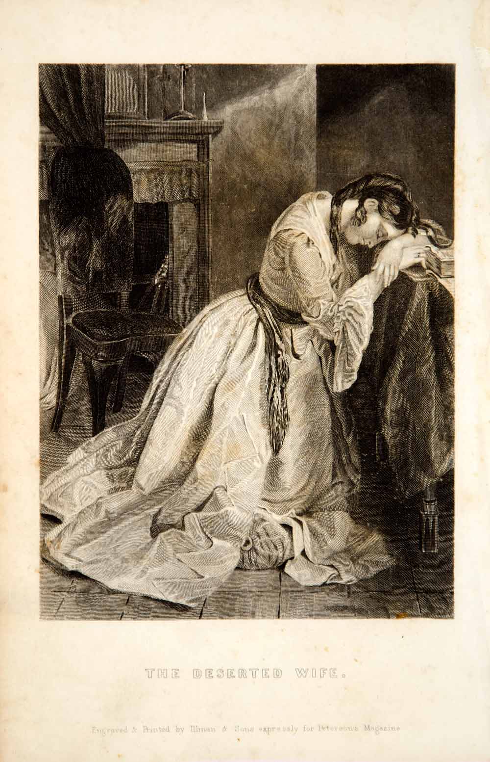 Sad Victorian Woman