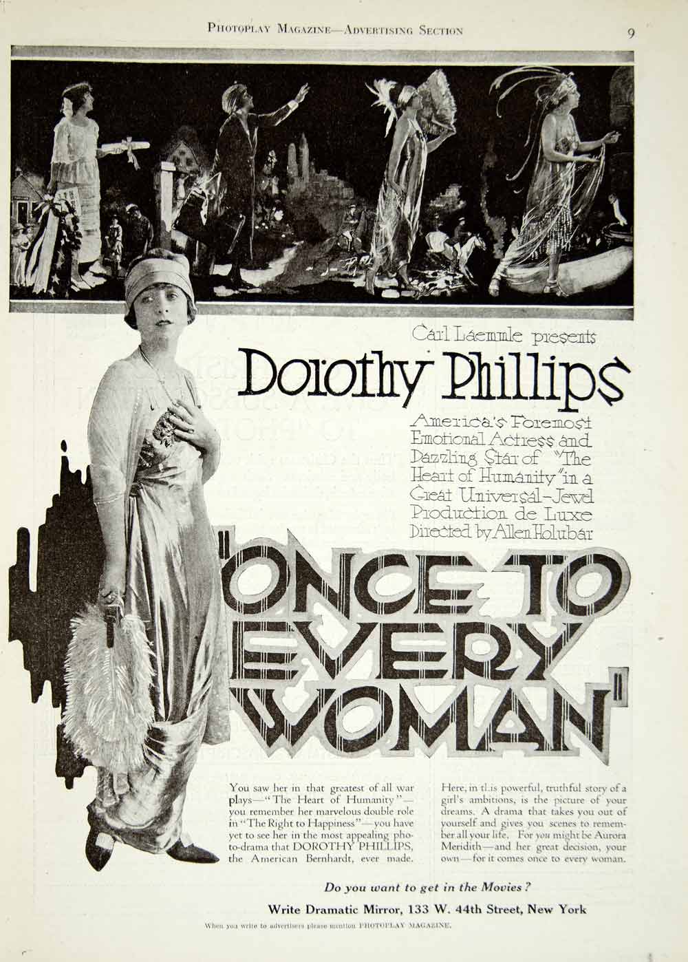 American 1920 Ads Newspaper