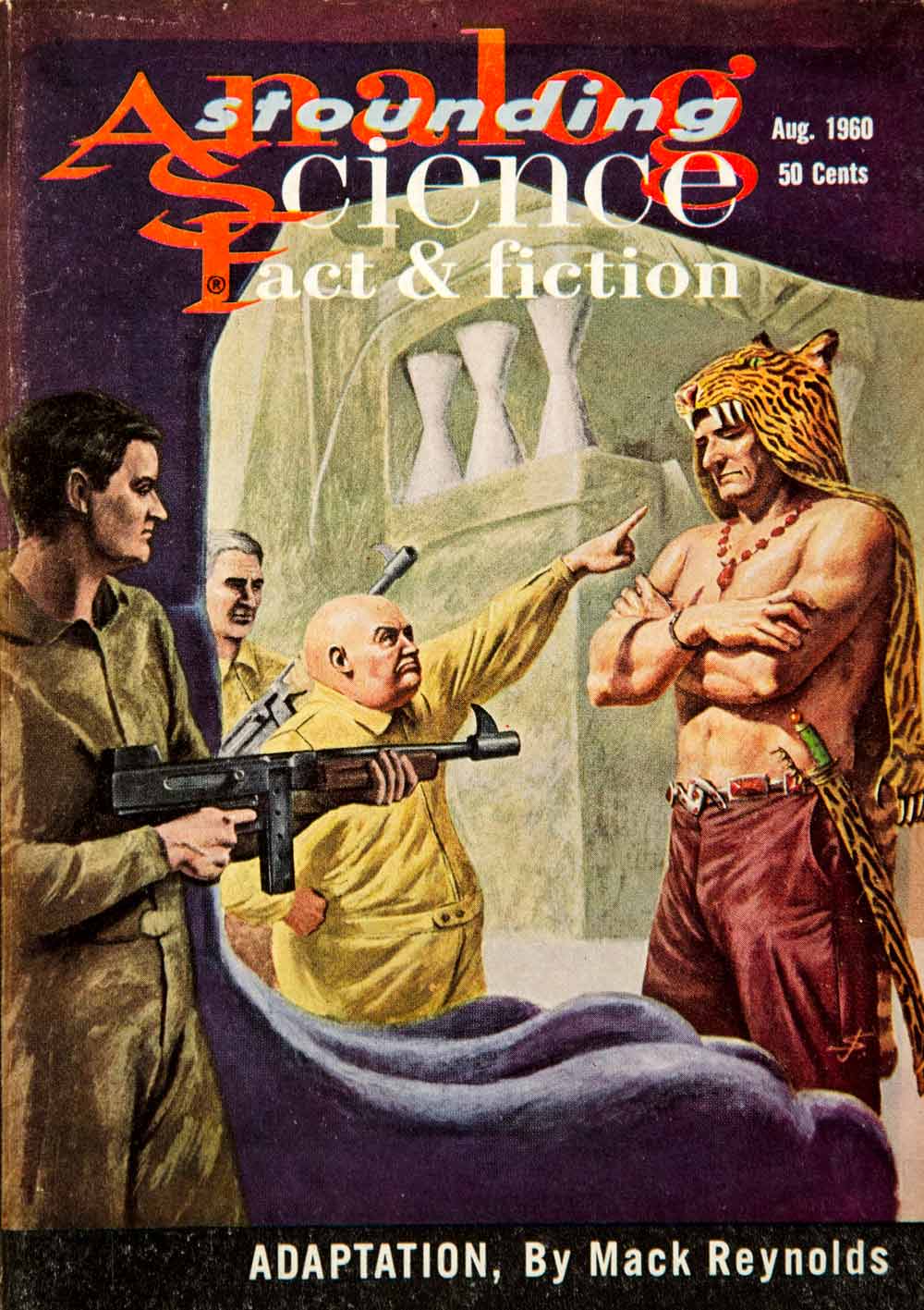 1960 Cover Astounding Analog Science Fact Fiction Art John Schoenherr ...