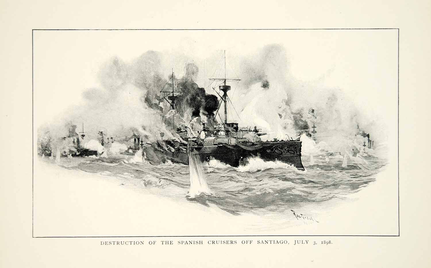Spanish American War Naval Battles